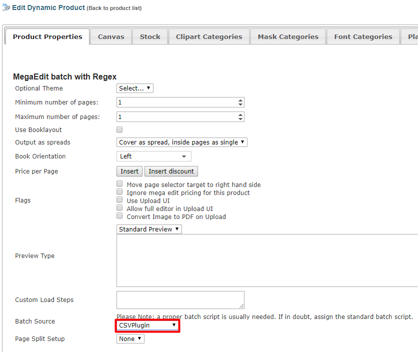 MegaEdit batch upload validation – Infigo Help Desk